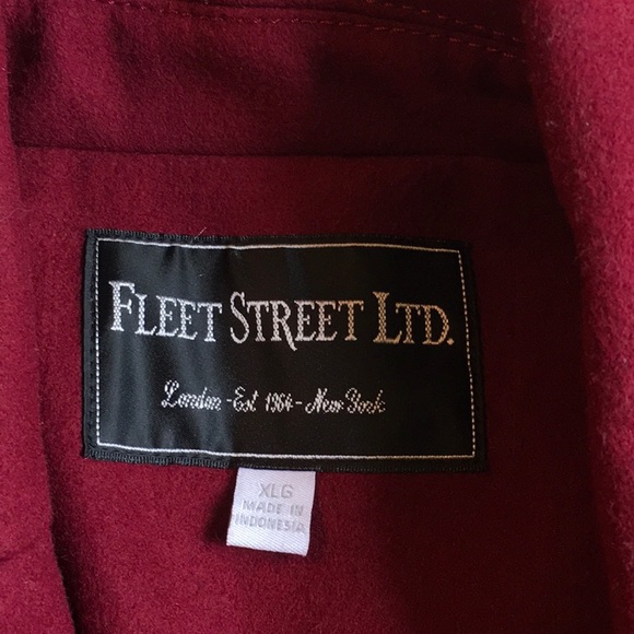 Fleet street Ltd | Jackets & Coats | Fleet Street Women Maroon Coat ...